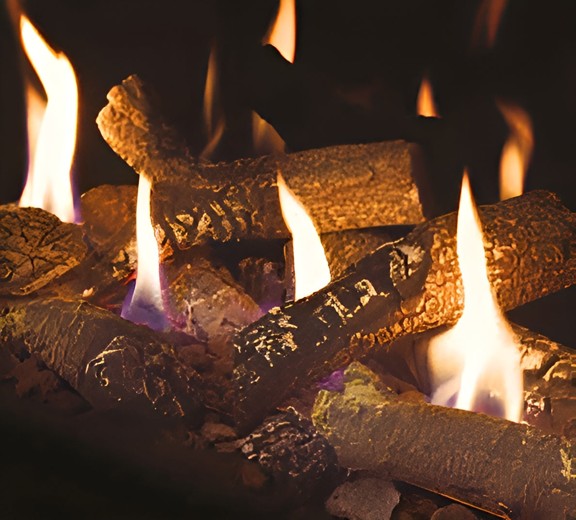 Gazco Studio 1 Glass Fuel Effect - Log Set – Fireplace Products