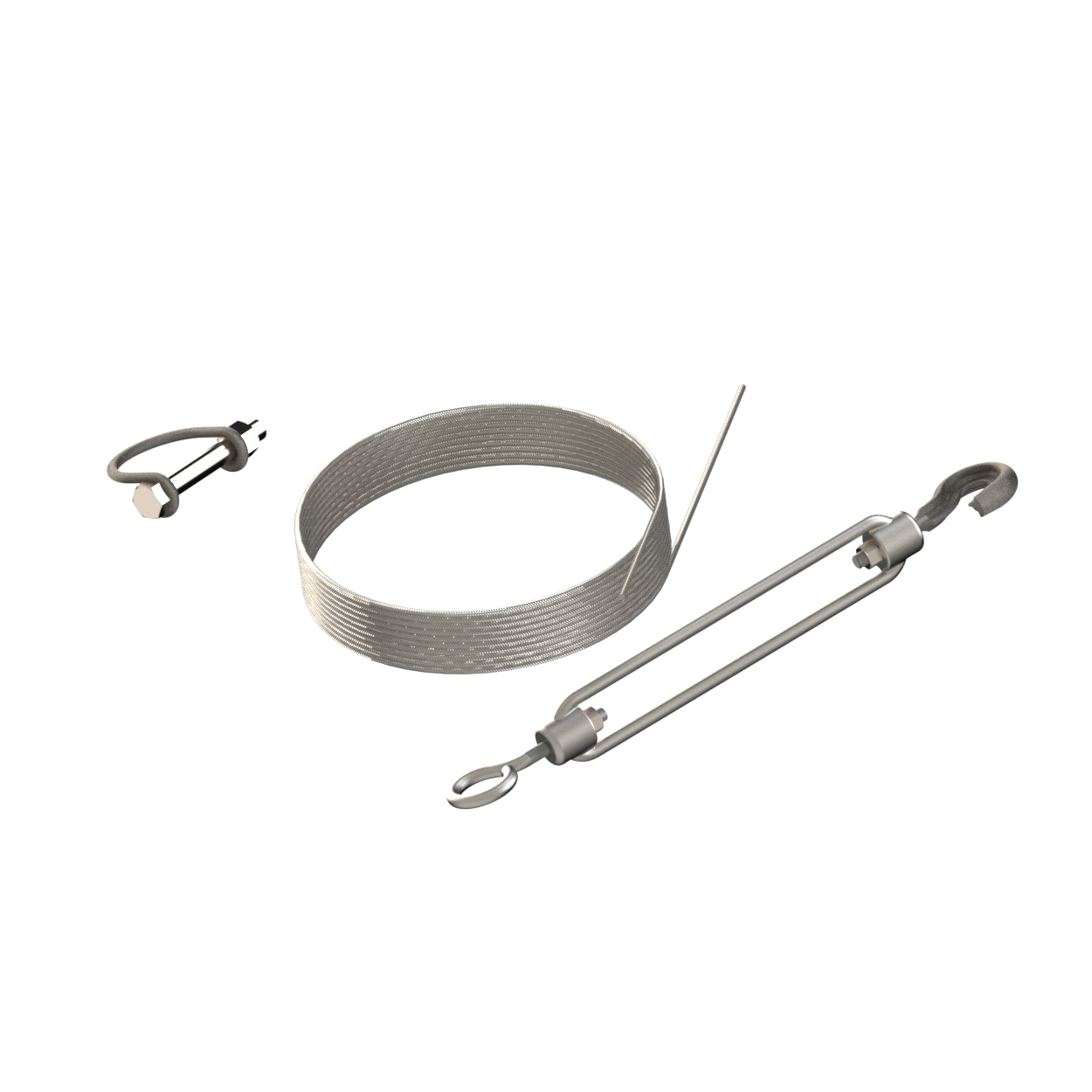 Midtherm HTS Twin Wall Flue - Guy Wire Kit – Fireplace Products