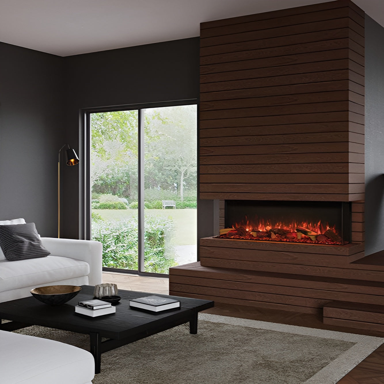 Onyx Avanti 150RW Luxury Logspace Inset Electric Fire – Fireplace Products