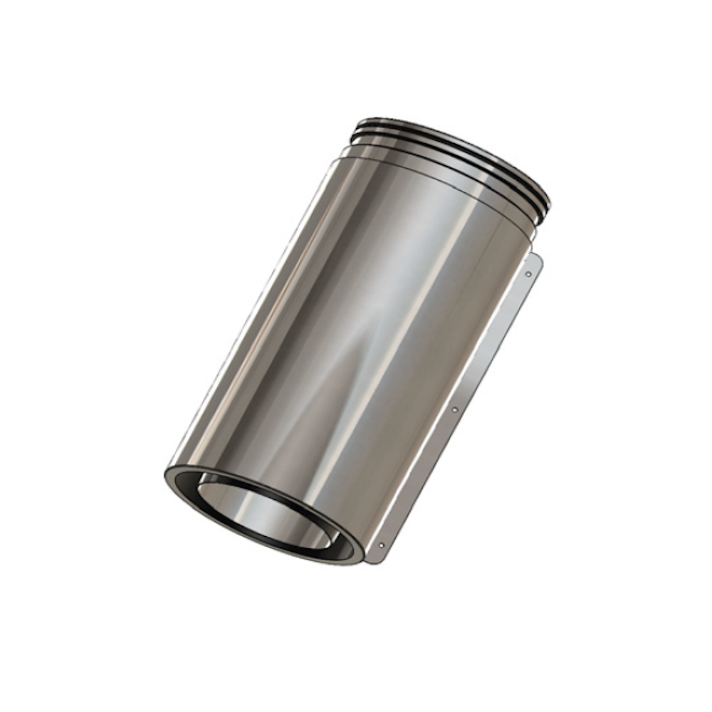 Midtherm HTS Twin Wall Flue - Removable Starter Length – Fireplace Products